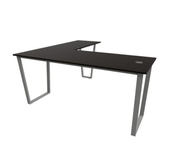 Escritorio Reggiano 804 color chocolate - TuOficina.mx