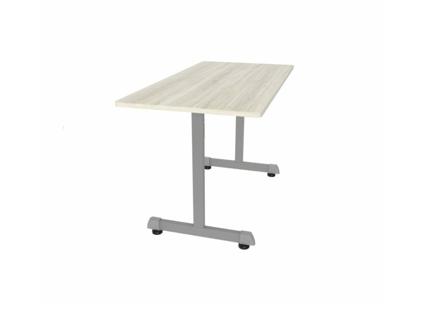 Mesa multiusos 111 color encino polar - TuOficina.mx