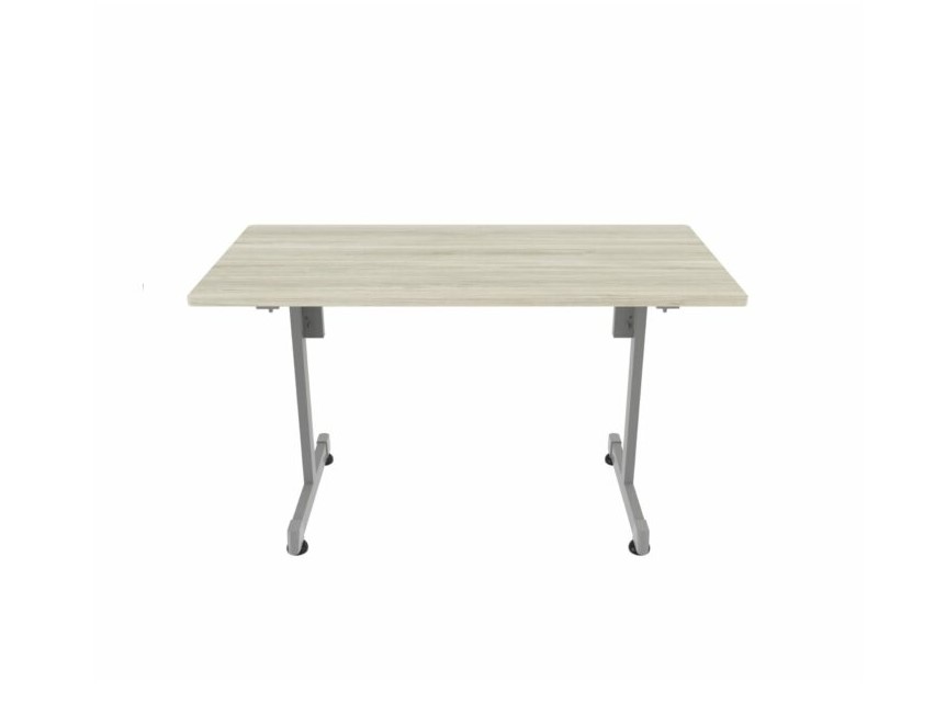 Mesa multiusos 111 color encino polar - TuOficina.mx